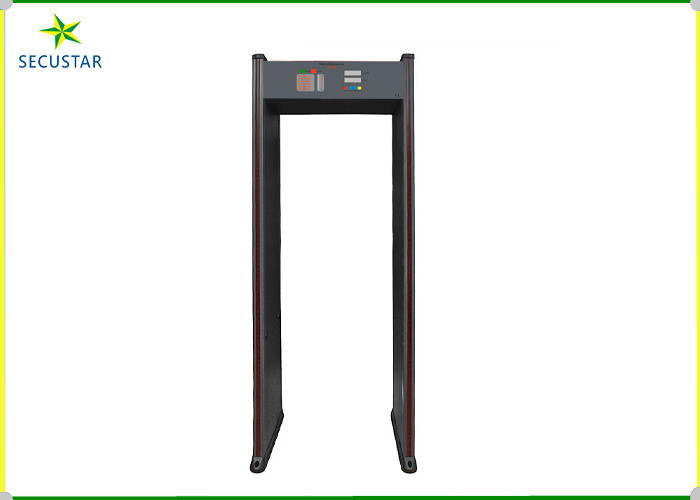 Waterproof Walk Through Gate Metal Detector Equipment 18 Zone For ...
